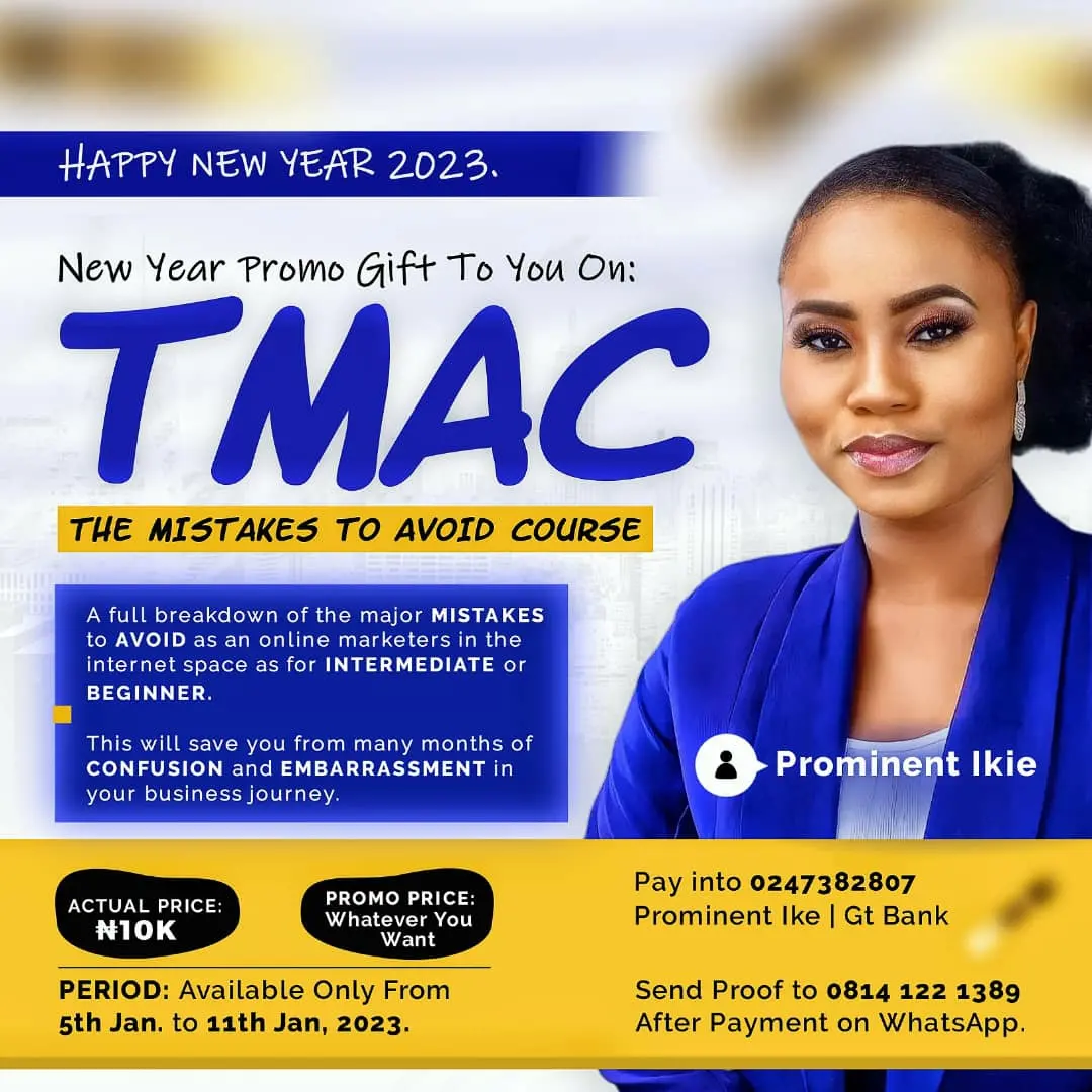 Buy New Year Package by Prominent Ikie on Selar