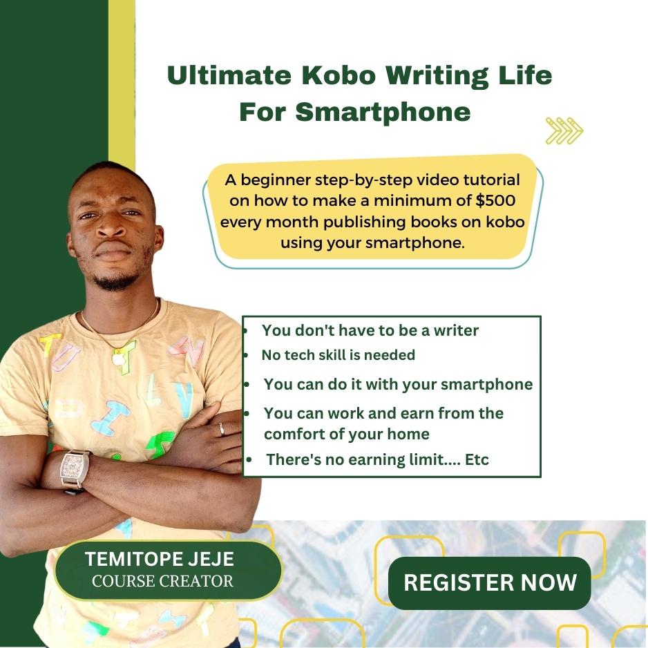Buy ultimate kobo writing life for smartphone by Jeje temitope olaoluwa ...