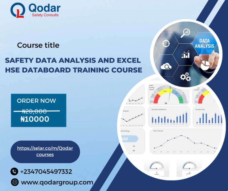 Buy Safety Data Analysis and Excel HSE Databoard Training Course by ...