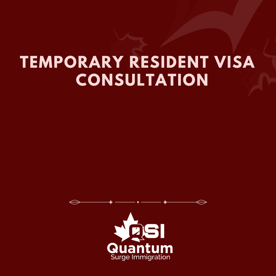Buy Temporary Resident Visa Consultation (Visitor Visa) by Quantum ...