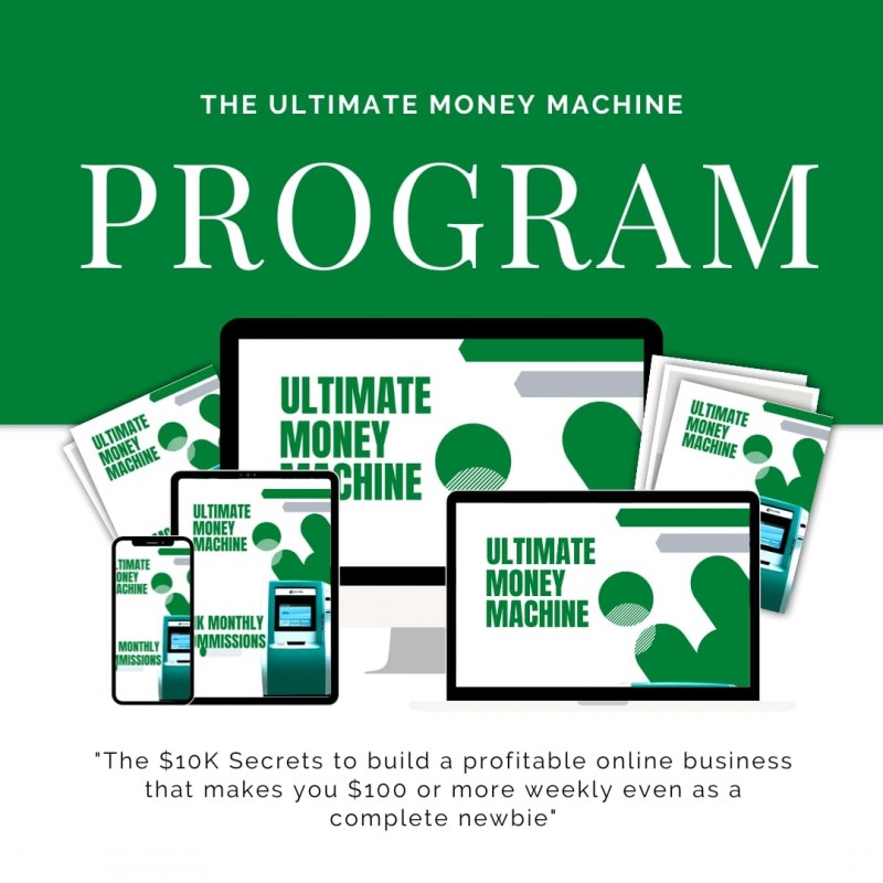 Buy The Ultimate Money Machine by Christiana Olowomeye on Selar