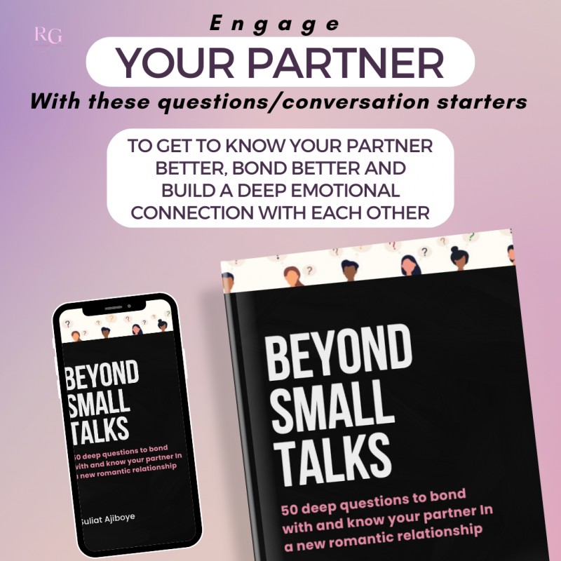 Buy Beyond Small Talks with her: 50 Deep questions to bond with and ...