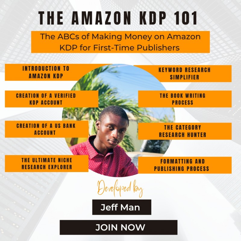 Buy THE AMAZON KDP 101 MENTORSHIP PROGRAM FOR BEGINNERS by Jeff Man on ...