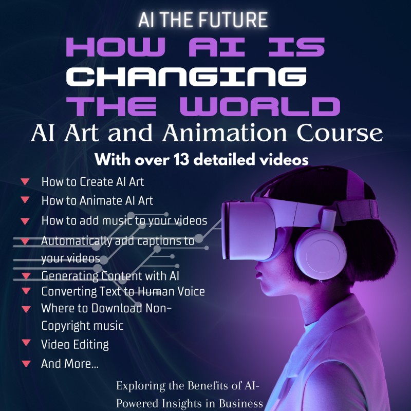 Buy AI Art and Animation Course by DigitalHaven on Selar
