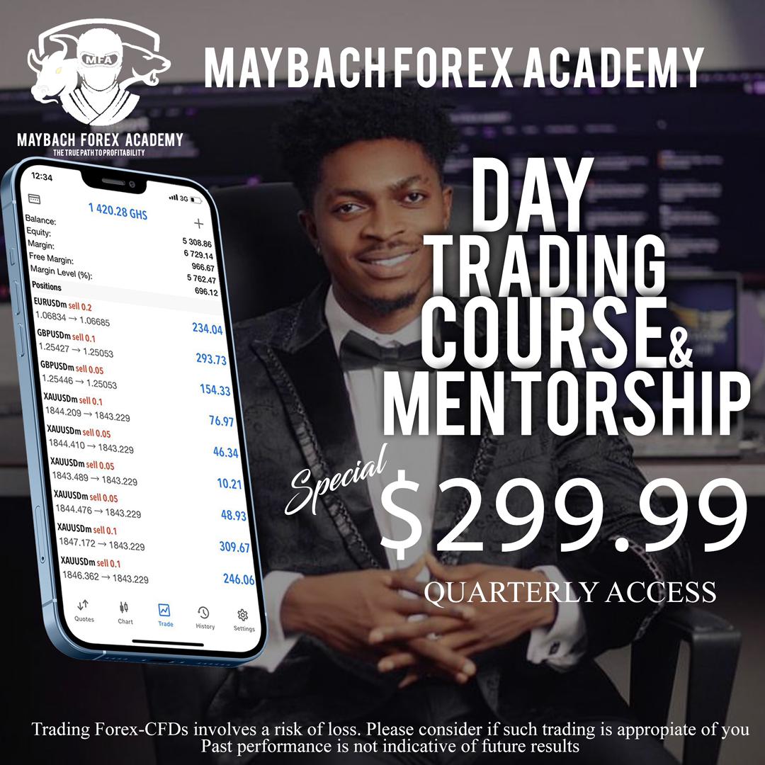 Subscribe Maybach Forex Academy Mentorship by Rebellious Millionaires on Selar