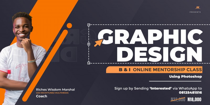 Buy Graphics Design Class (For Beginners and Intermediate) by Riches Wisdom Marshal on Selar