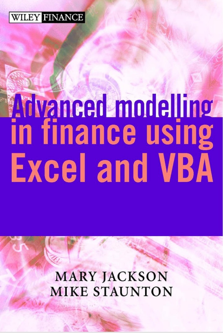 Buy ADVANCED MODELING IN FINANCE by Gonna Gadgets on Selar