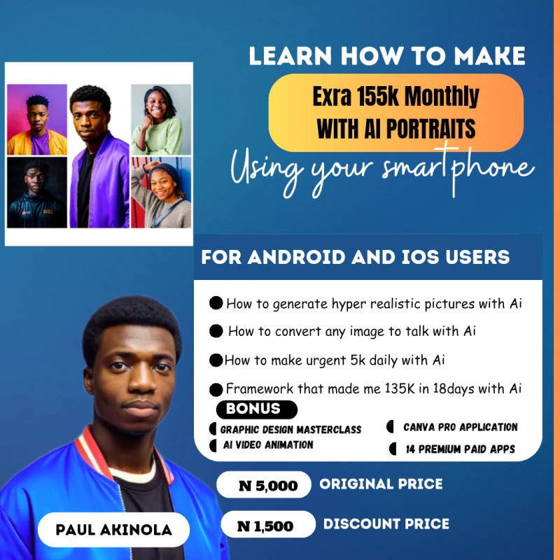 Buy AI ANIMATION COURSE+DIGITAL MARKETING LIBARY by Olamide Akinola ...