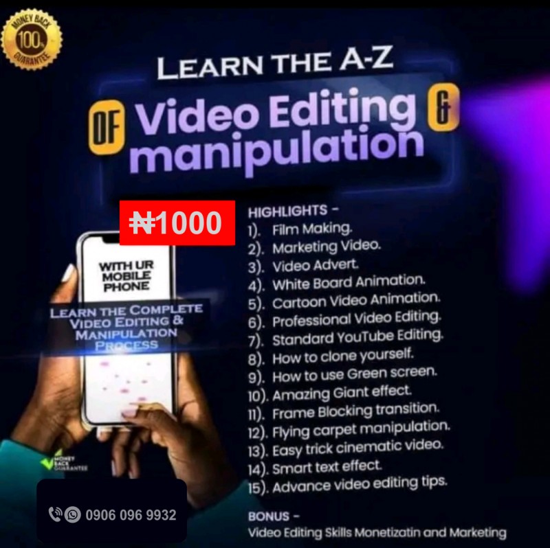 Buy Complete video editing training by SBN on Selar