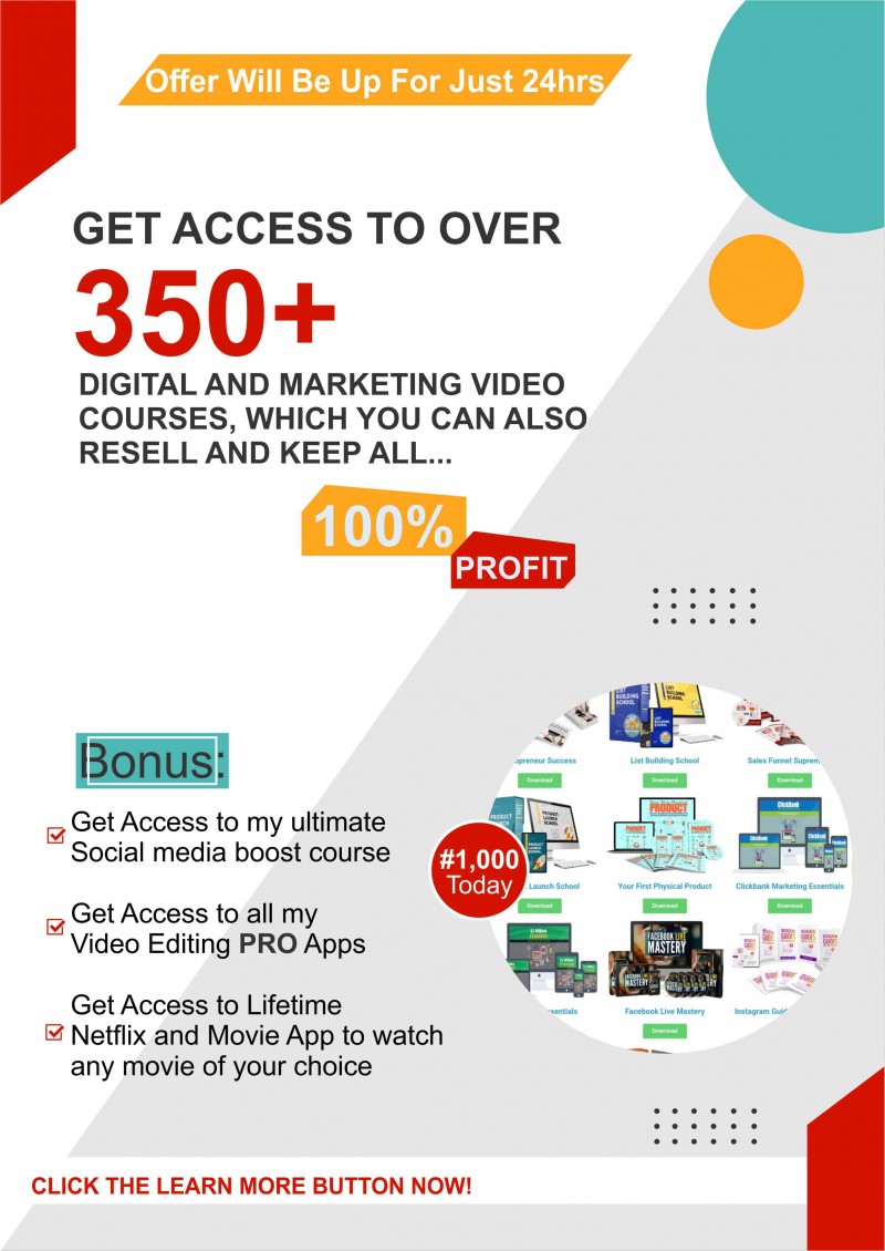 Buy 350+ Digital and Marketing Video Course by SIREBB CONCEPT on Selar