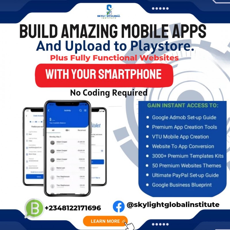 Buy THE ULTIMATE MOBILE APP & WEB DESIGN COURSE by SKYLIGHT GLOBAL ...