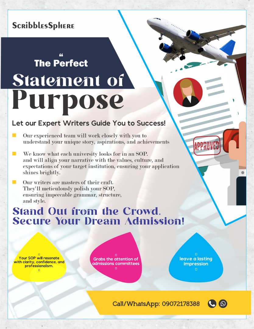 Buy PROFESSIONAL STATEMENT OF PURPOSE WRITING by Anunukem Samuel ...