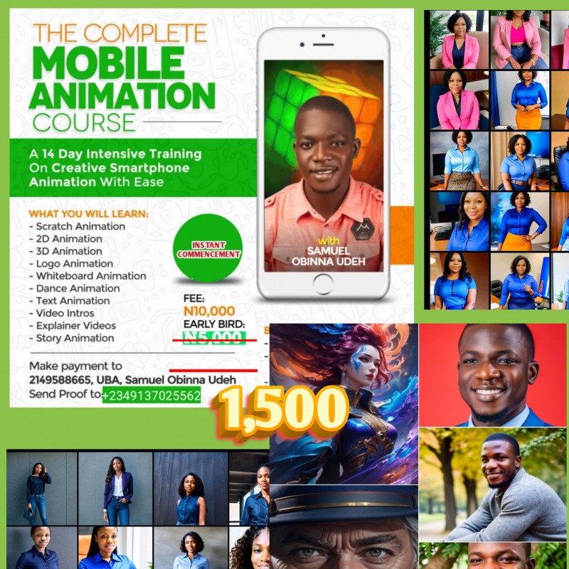Buy AI MASTERY PLUS ANIMATION COURSE by UDEH SAMUEL OBINNA on Selar