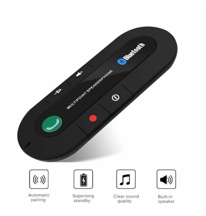 Buy Bluetooth Car Speakerphone by SEGRON on Selar