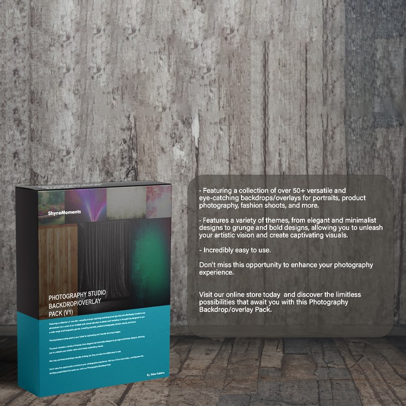 Buy Photography Backdrop and overlay pack V1. by Shine Gabienu on Selar