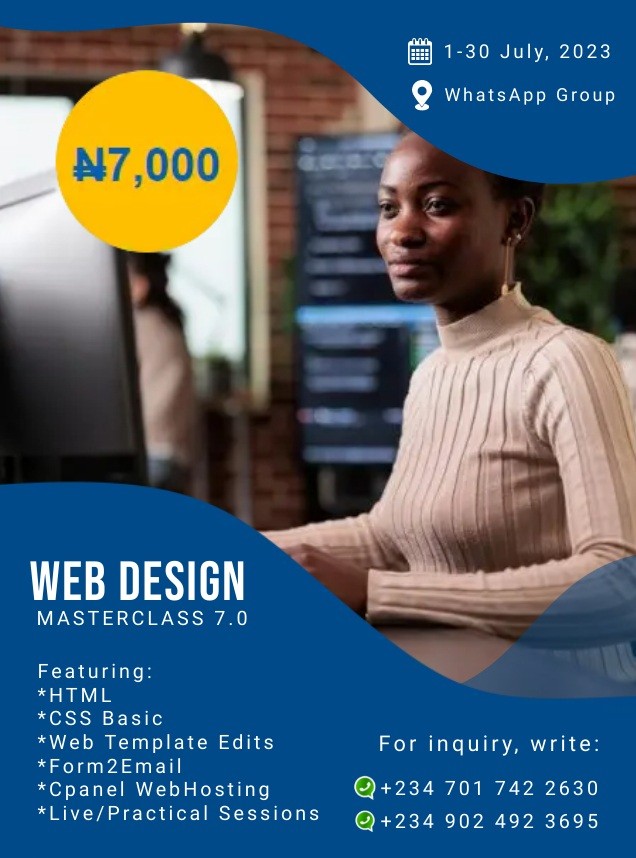 Buy WEB DESIGN MASTERCLASS 7.0 by SkillUp Academy on Selar