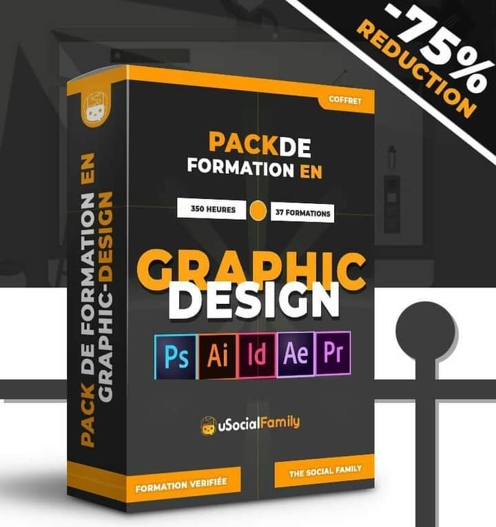 Buy PACK DESIGN GRAPHIQUE (+ DE 37 FORMATIONS - 350 HEURES - ) + FORMATION COMPLETE EN MONTAGE ...
