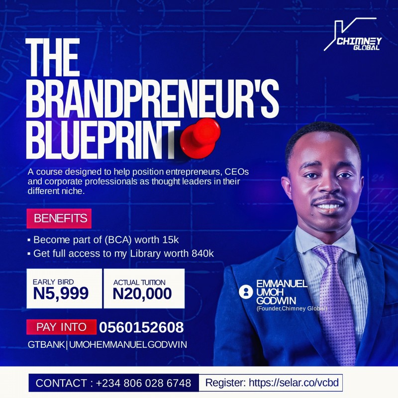 Buy The BrandPreneur's Blueprint by Emmanuel Umoh on Selar