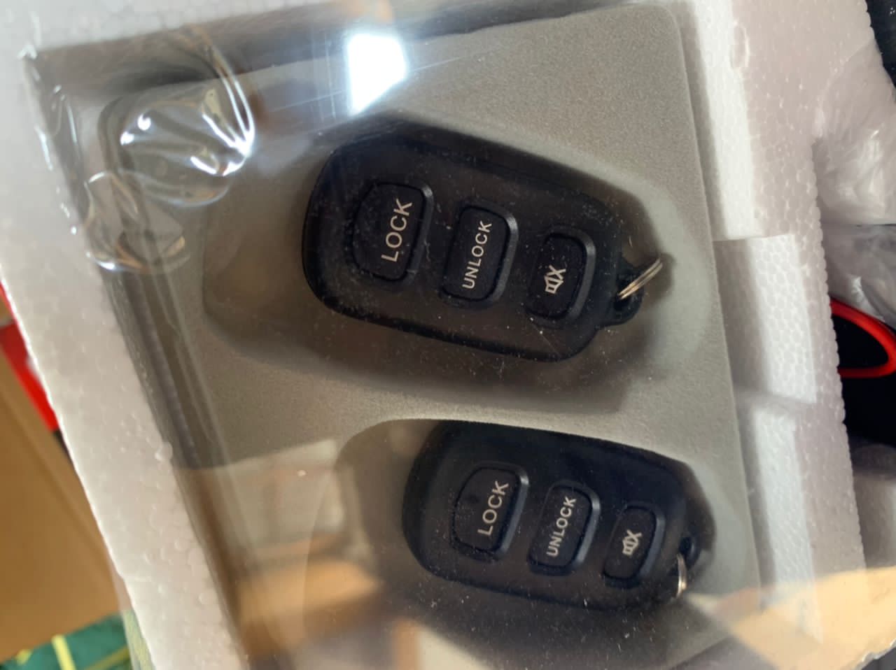 Buy UNIVERSAL KEYLESS REMOTE CONTROLLER WITH SECURITY ALARM by ...