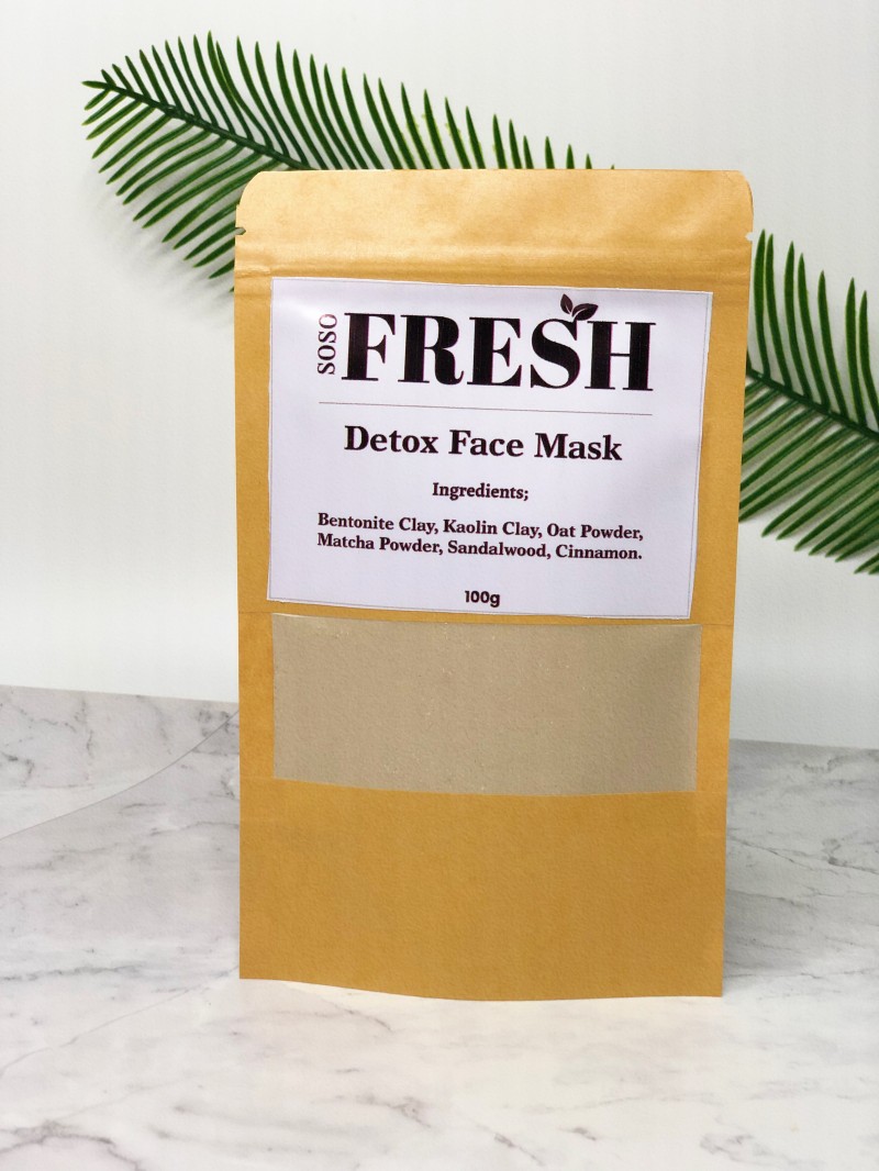 Buy Detox Face Mask by Soso Fresh Skincare on Selar
