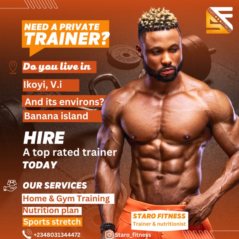 Subscribe Onsite one on one training by STARO FITNESS on Selar