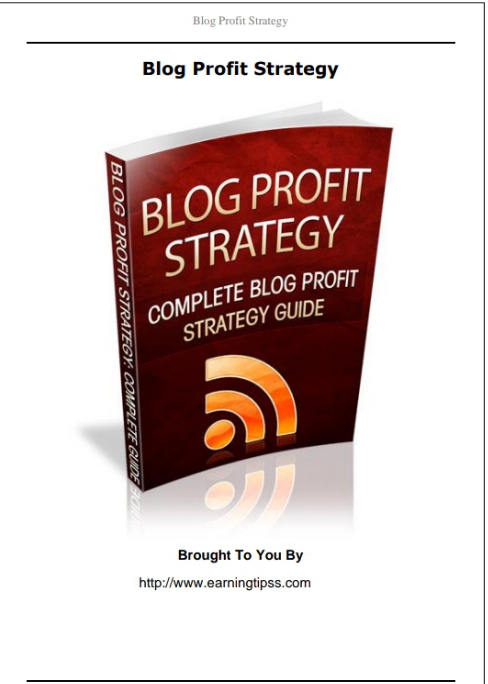 Buy Blog profit strategy by Stephen chibuzo on Selar