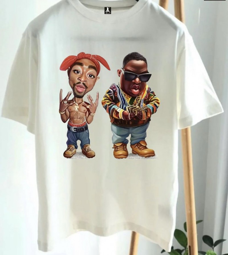 Buy White 2pac custom design shirt by SwiftHub Clothing and Accesories ...