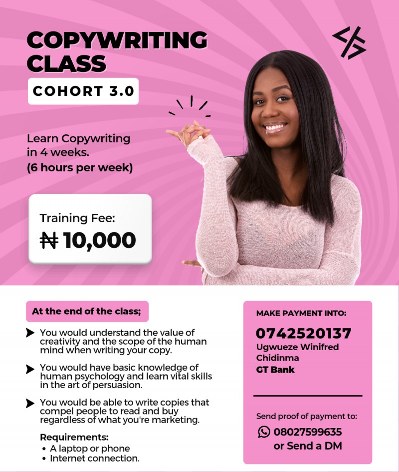 Buy Tech Sisi Copywriting. by Ugwueze Winifred Chidimma on Selar