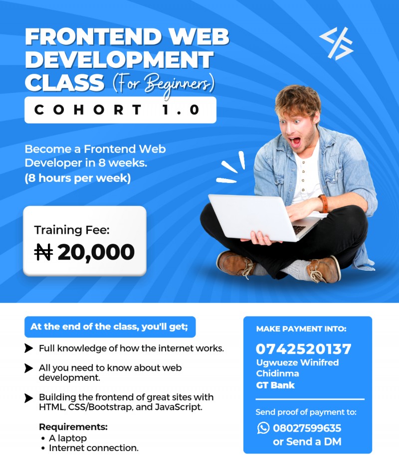 Buy Tech Sisi front-end website development class. by Ugwueze Winifred Chidimma on Selar