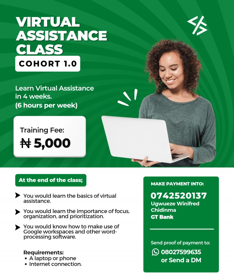 Buy Tech Sisi Virtual Assistant by Ugwueze Winifred Chidimma on Selar