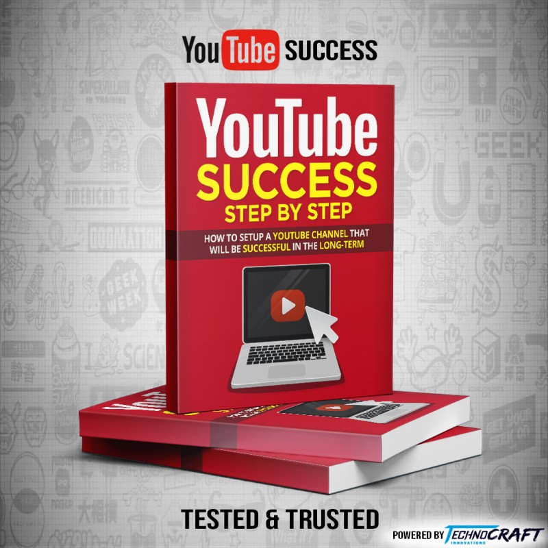 Buy YouTube Success Step By Step by Technocraft Innovations on Selar