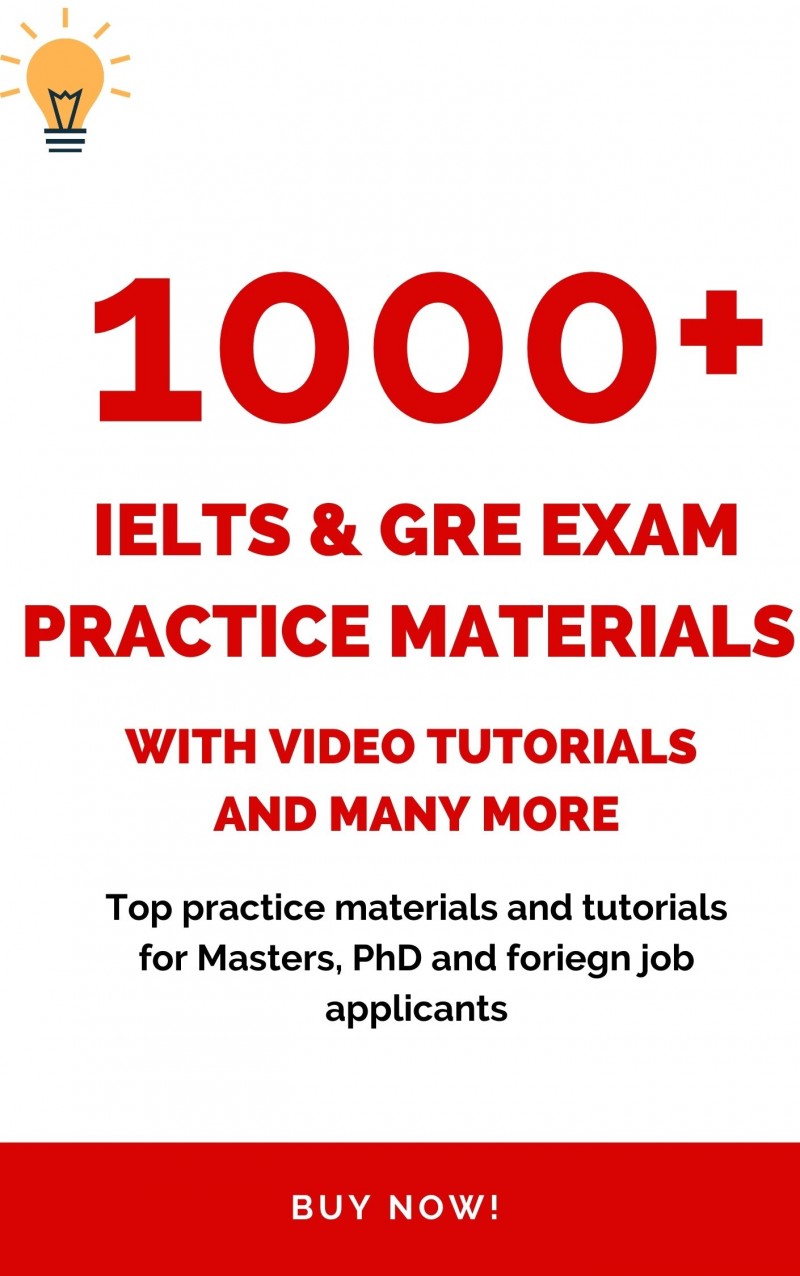Buy 1000+ IELTS, GRE EXAM PRACTICE MATERIALS & ADMISSION GUIDES by ...
