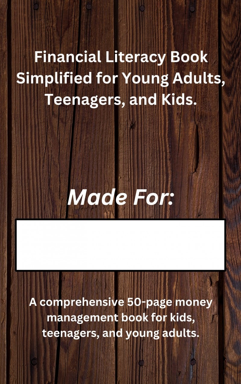 Buy Financial Literacy Book Simplified for Young Adults and Children by ...