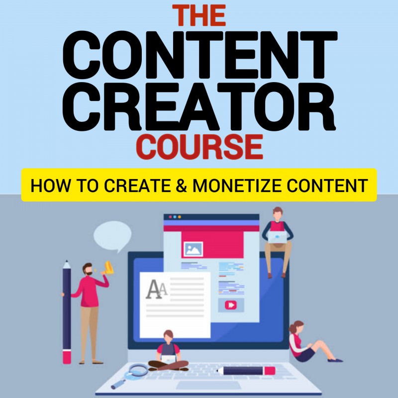 Buy THE CONTENT CREATOR COURSE By Coach Churchill Intervention Programs