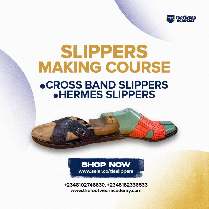 Buy Slippers Making Course by The Footwear Academy on Selar