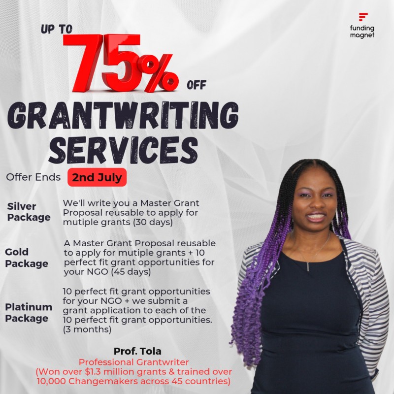 Buy AFRICAN NGO - Platinum Package by Tolla Akinsola on Selar