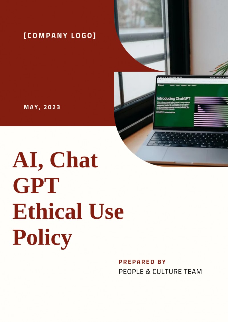 Buy AI and Chat GPT Ethical Use Policy by The HR Hub on Selar