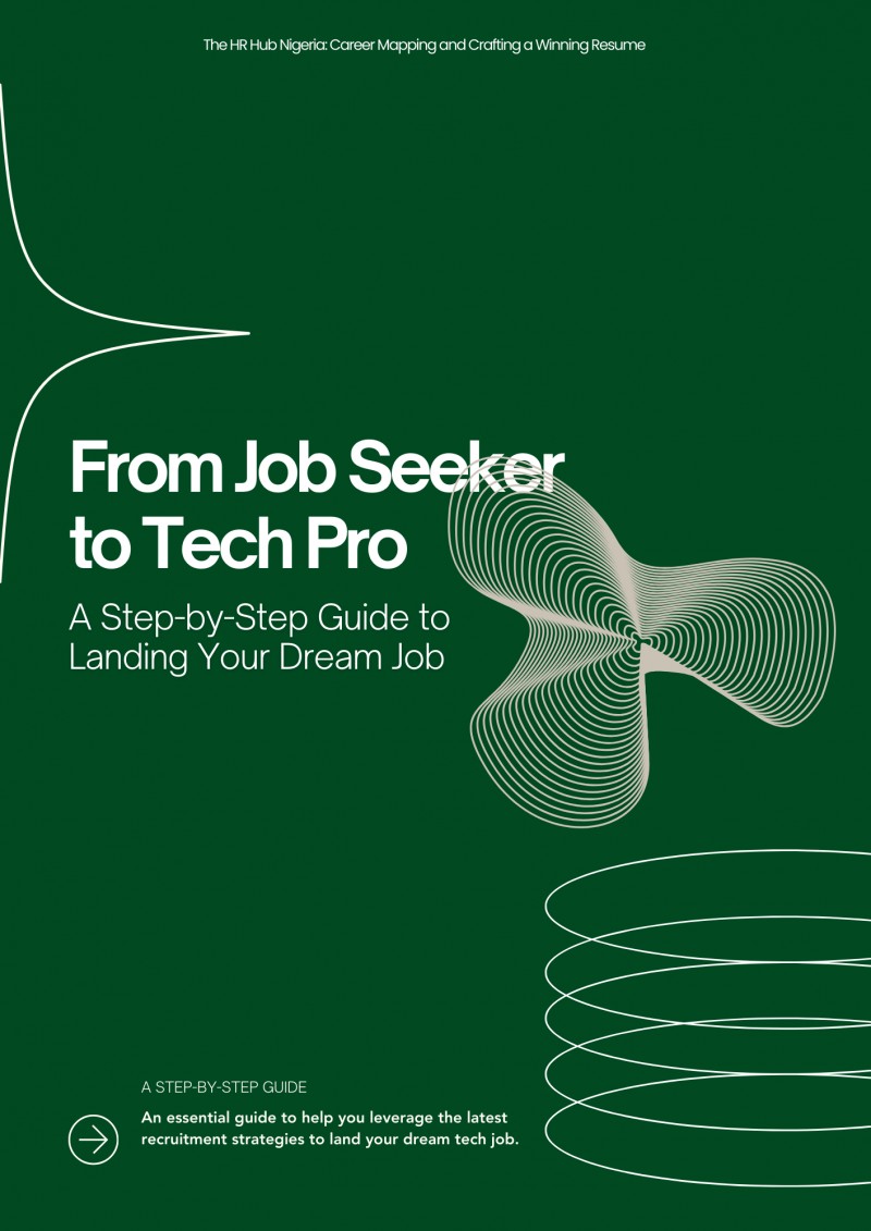 Buy E-book: From Job Seeker to Tech Pro - A Step by Step Guide by The HR Hub on Selar