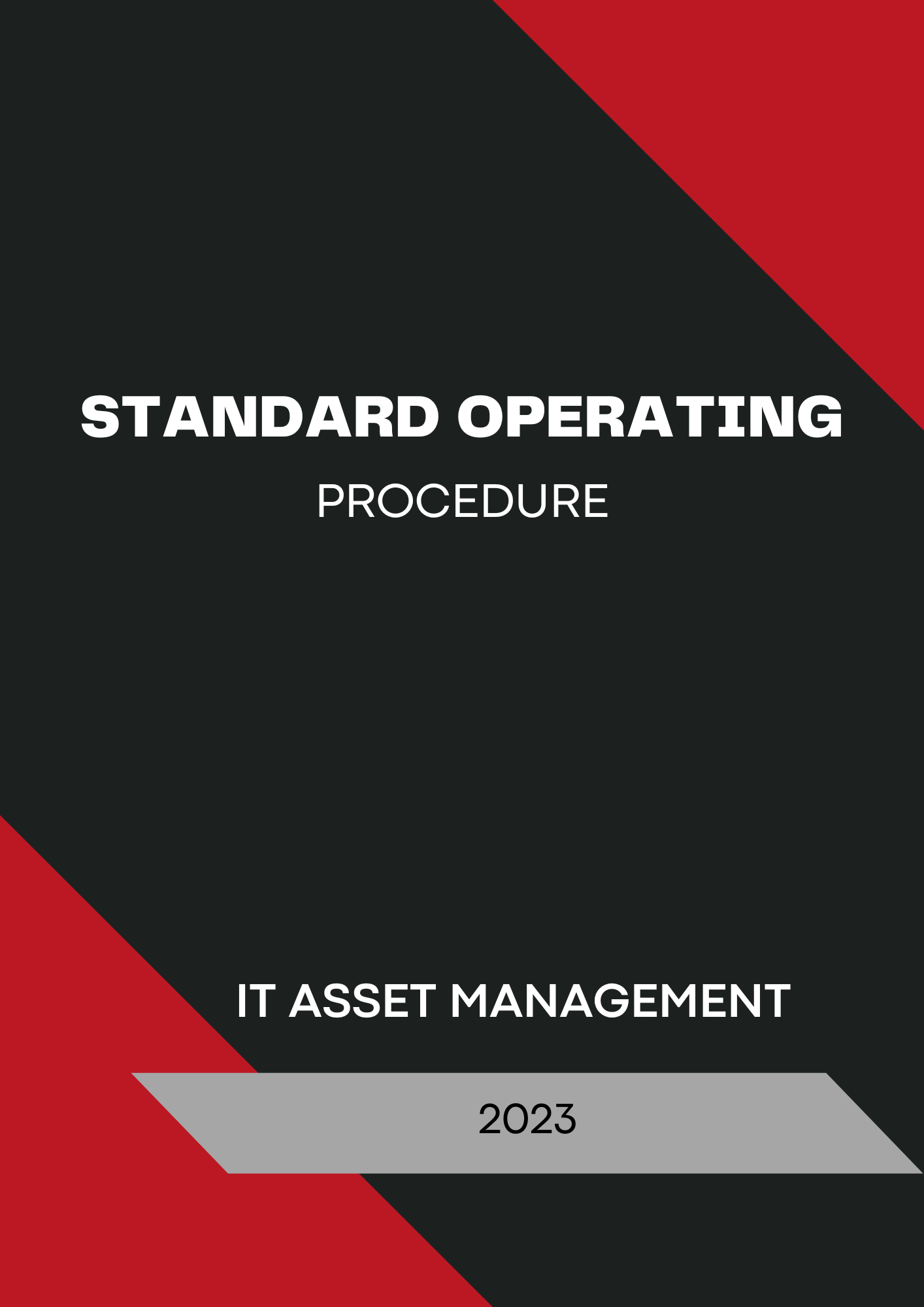 Buy Standard Operating Procedure for IT Asset Management by The HR Hub ...
