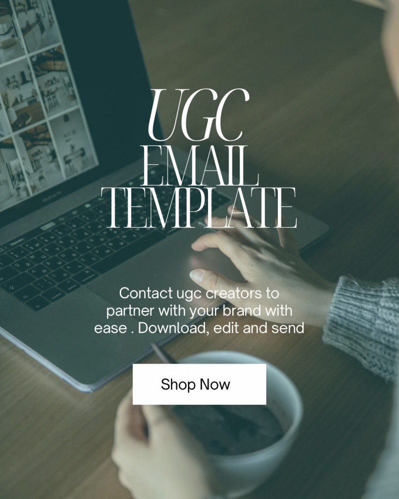 Buy UGC EMAIL TEMPLATE by The Influencer Marketing Hub on Selar