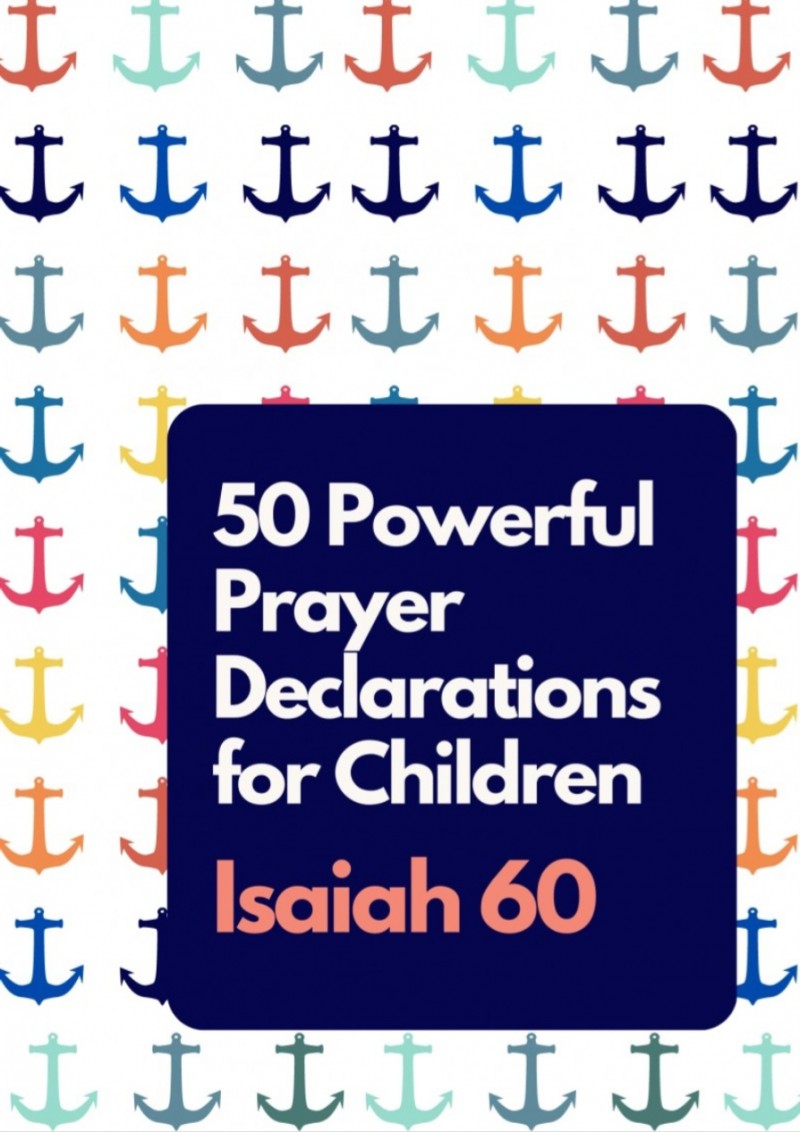 Buy 50 Powerful Prayer Declarations for Children by Resource Center by Regenesis on Selar