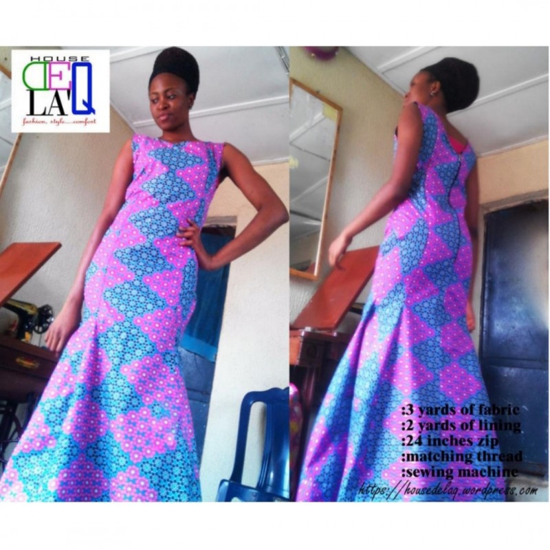 Buy How to cut and sew a Six pieces dress by TheQEffectz World on Selar