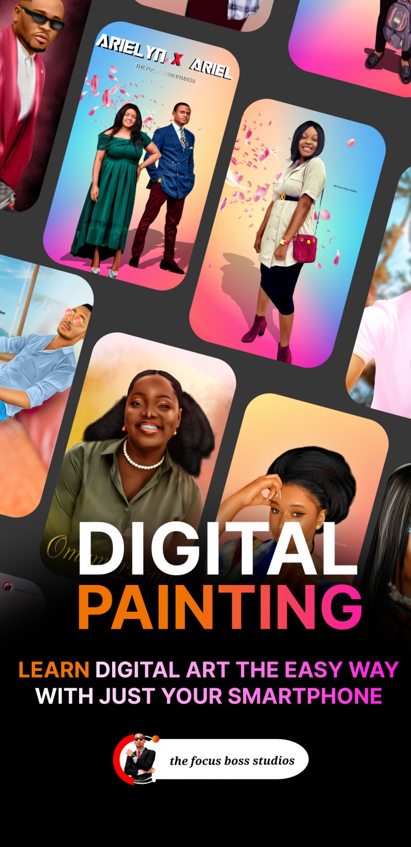 Buy Digital Painting Course by Billy Johnson John on Selar