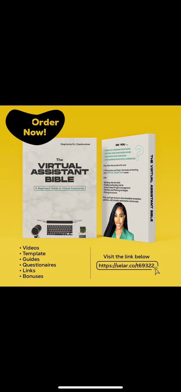 Buy The Virtual Assistant Bible by The Freelancer's Library on Selar