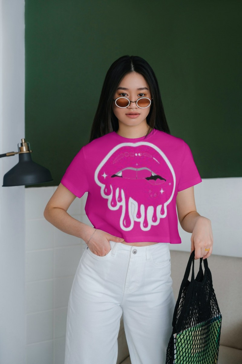 Buy "MUAH- DRIPPING LIPS FOR WOMEN " CUSTOMIZED SHIRT by Tobispace on ...