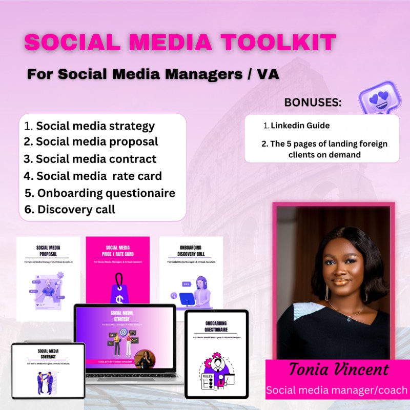 Buy SOCIAL MEDIA TOOLKIT by Uzoma Onyebueke on Selar