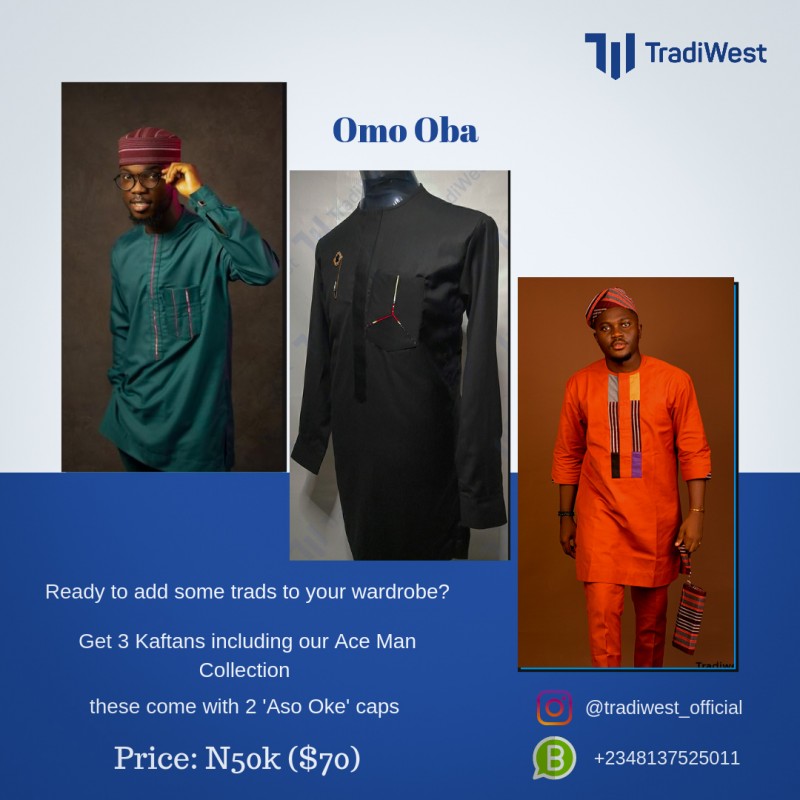 Buy Omo Oba Package by Tradiwest Bespoke on Selar