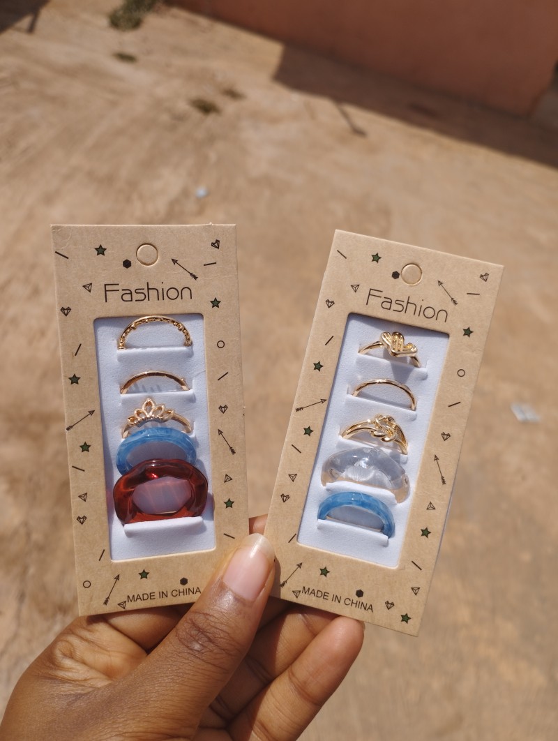 Buy Knuckle Rings Set by Trinkets on Selar