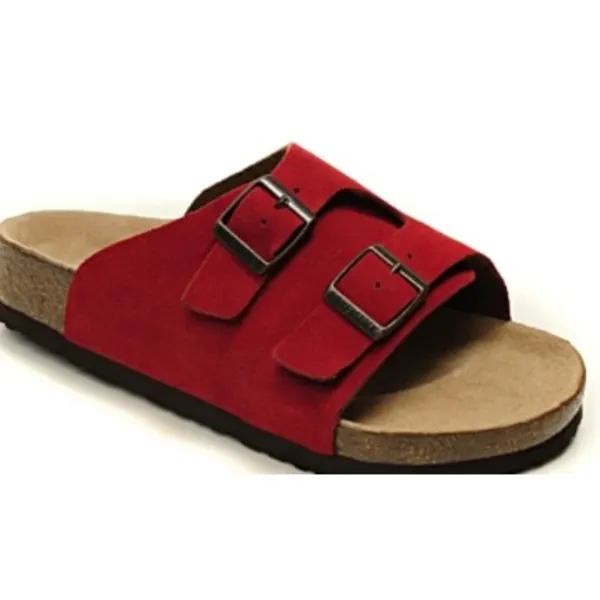 Buy Men's Pam Slippers - Red by Michael Taylor store (MT) on Selar