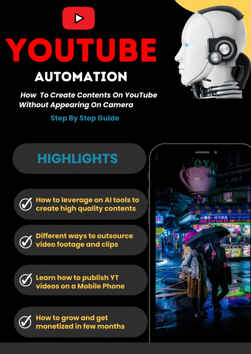 Buy YOUTUBE AUTOMATION by Ugo Ukaegbu on Selar